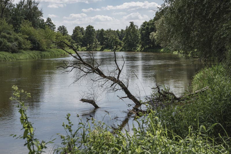The Valley of the Bug River, Which is the Natural Border between Poland ...