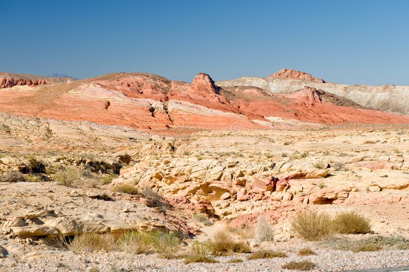 Valley of Fire landscape stock photo. Image of rocky, rocks - 6905086