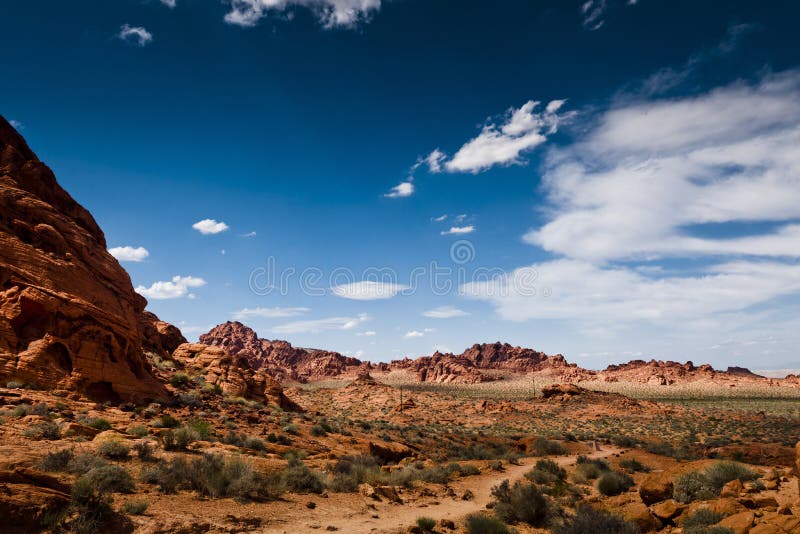 Valley of Fire stock image. Image of countryside, rocky - 38977075