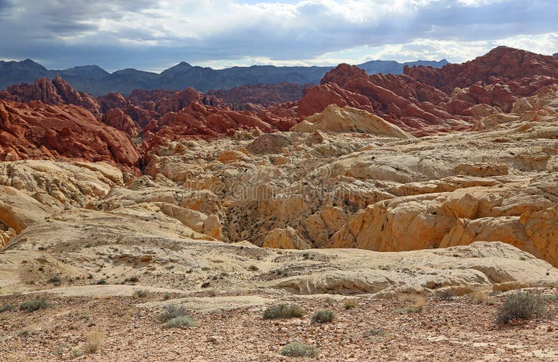 Fire Canyon stock photo. Image of scenery, stone, park - 141143350