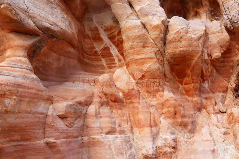 Orange cliff stock image. Image of eroded, desert, structure - 148076375