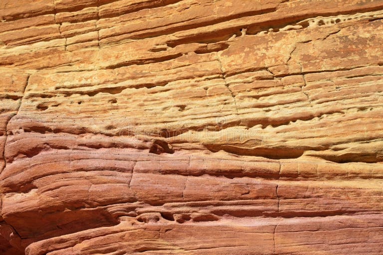 Yellow red cliff stock photo. Image of nevada, entering - 135801530