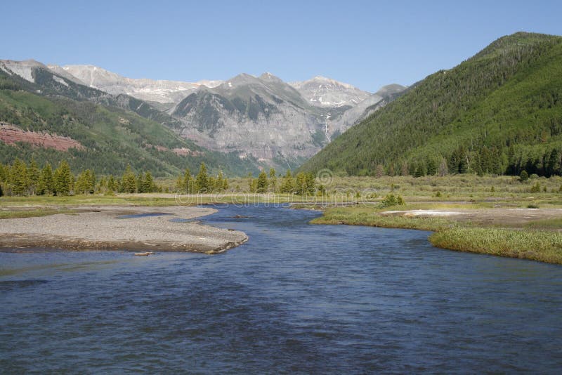 Valley Floor #2 stock image. Image of mountains, nature - 14969463