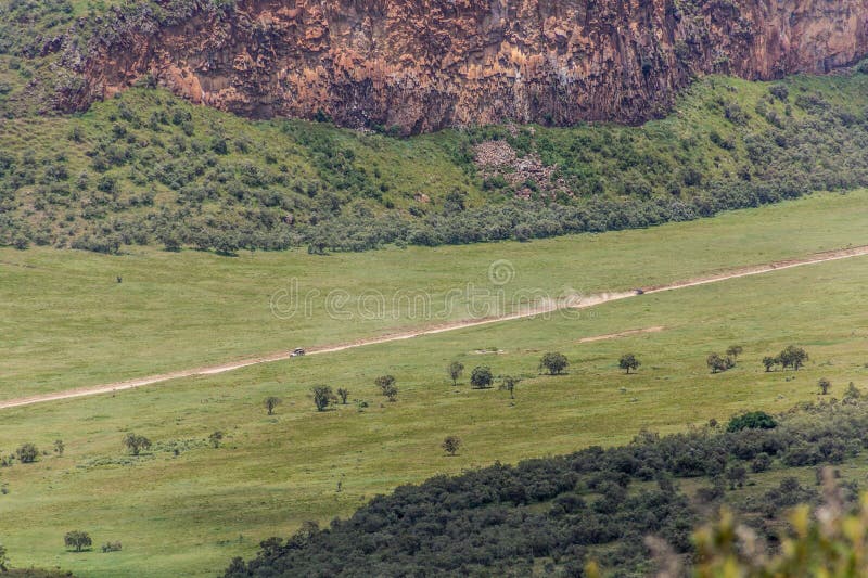 Valley in the Hell S Gate National Park, Ken Stock Photo - Image of ...