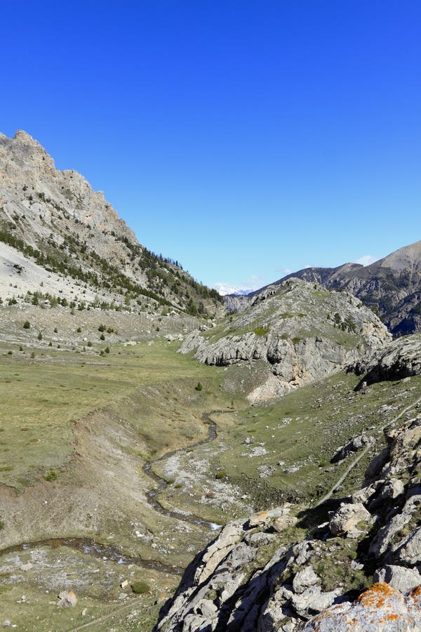 The Valley of Laugier, France Stock Image - Image of sight, savage ...