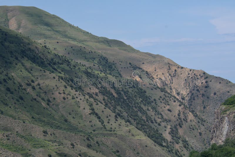 Valley in the Low Mountains Stock Image - Image of green, valley: 42165979