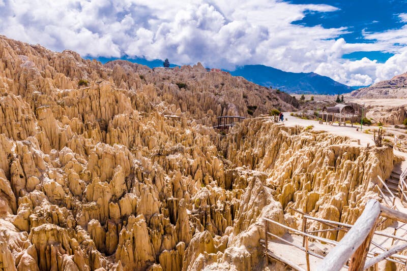 The Valley of the Moon, Bolivia Stock Image - Image of luna, amazing ...