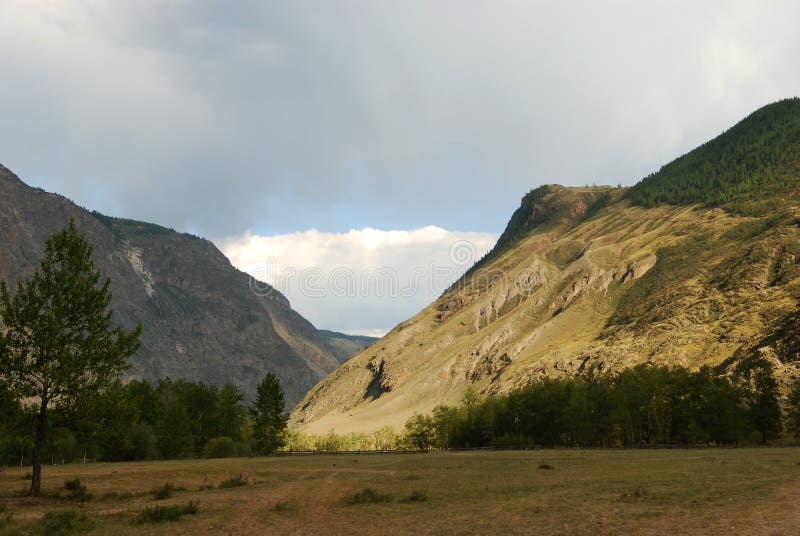 Valley between mountains stock image. Image of summer - 11745099