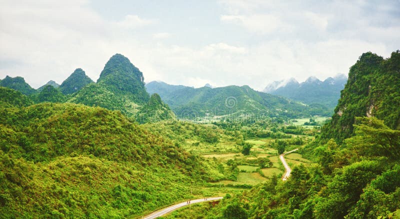 Valley panorama stock image. Image of landscape, scenic - 21220097