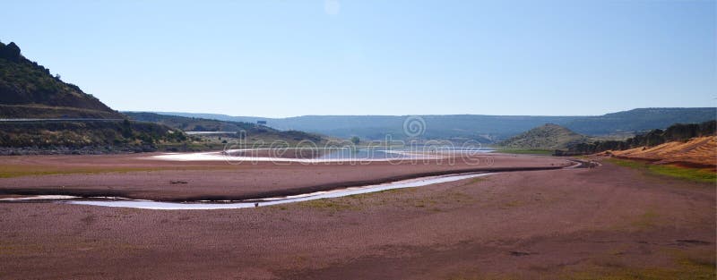 Valley of Phrygia. Dry River Stock Image - Image of valley, shore ...