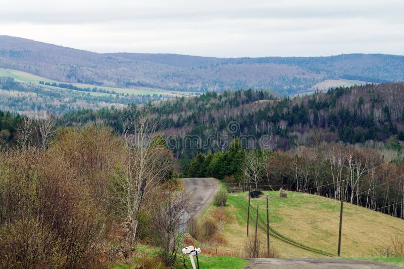 Valley in the Spring stock image. Image of agriculture - 25058161
