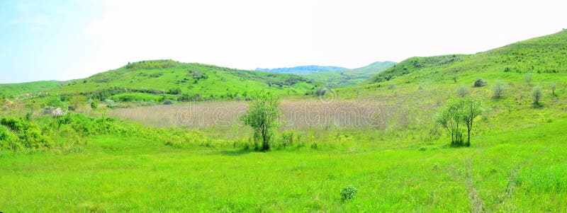 Valley in spring stock image. Image of clean, selective - 41524937