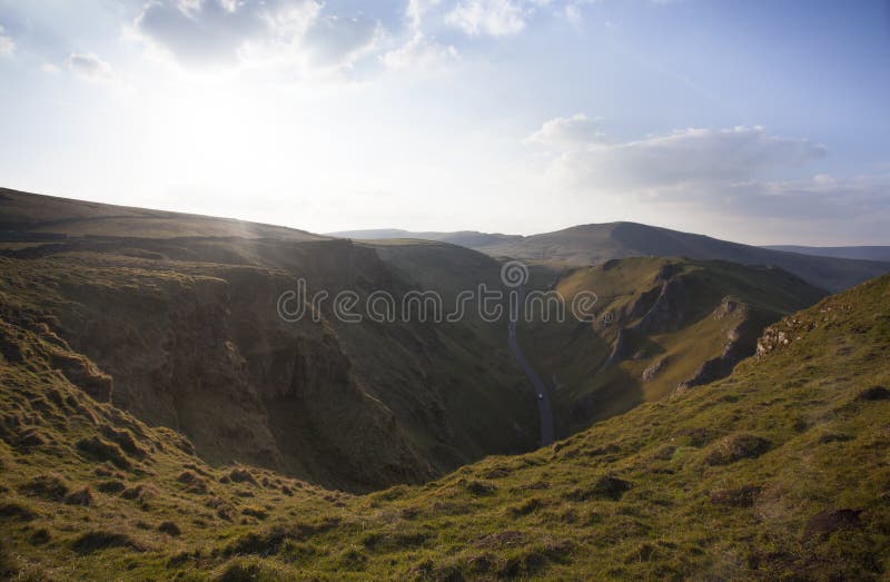 Valley at sunset stock image. Image of national, nature - 51903611