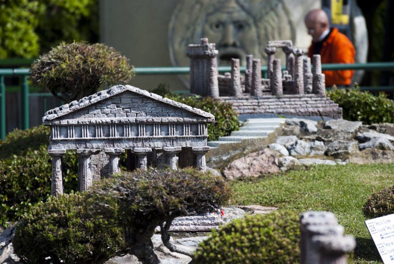 Valley of the Temples in Mini Italy Park Editorial Image - Image of ...
