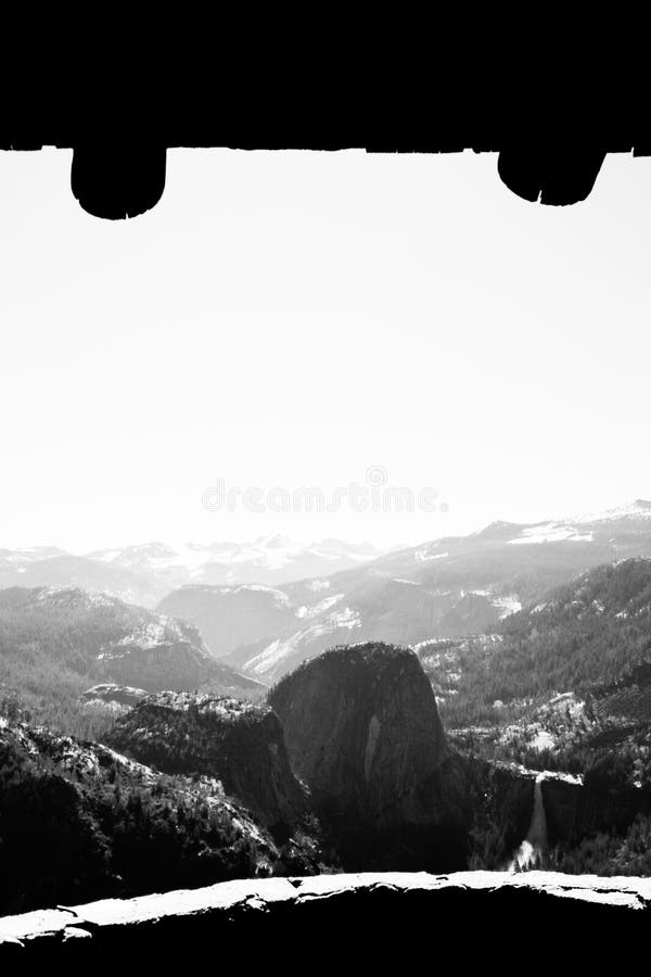 Valley View from Observation Point Stock Image - Image of rock ...