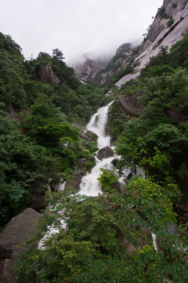 Valley and Waterfall stock photo. Image of holiday, trees - 29474836
