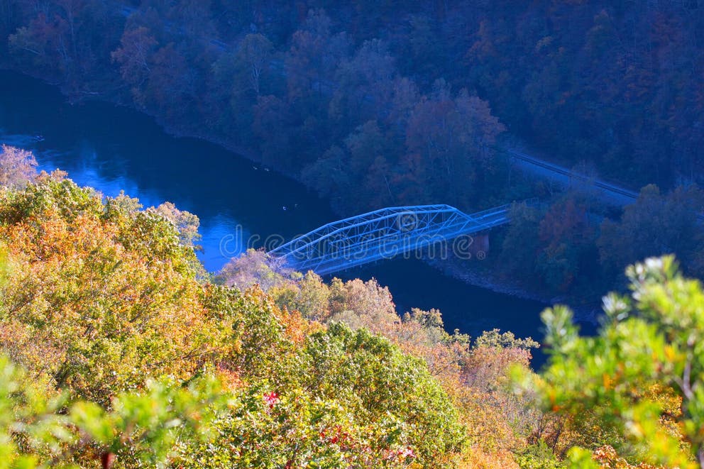 Valley in West Virginia stock image. Image of colorful - 26774153