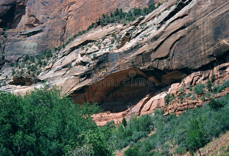 Valley in Zion National Park, Utah Stock Photo - Image of canyon ...