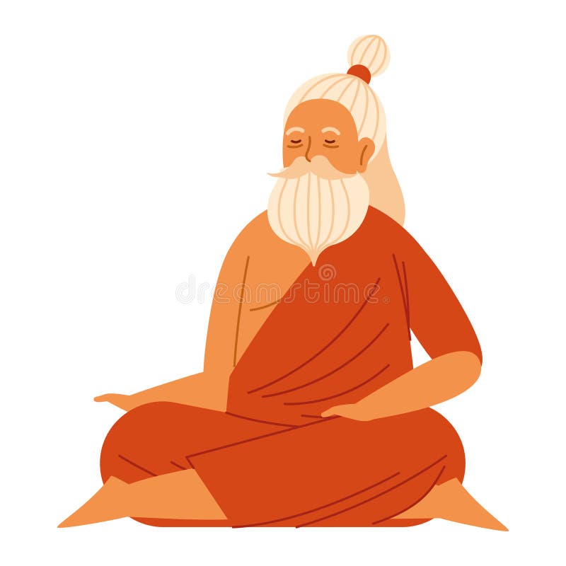 Valmiki Jayanti Indian Poet Stock Illustration - Illustration of ...