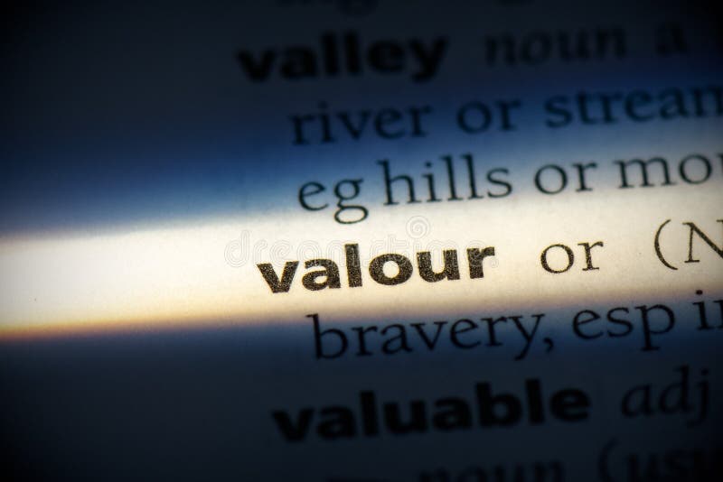 Valour stock photo. Image of definition, learn, detail - 161574398