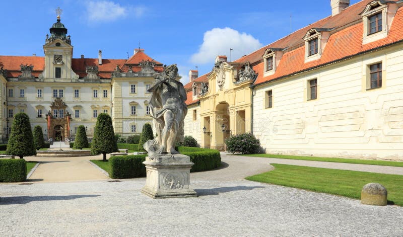Valtice castle stock image. Image of castle, stone, czech - 29583437