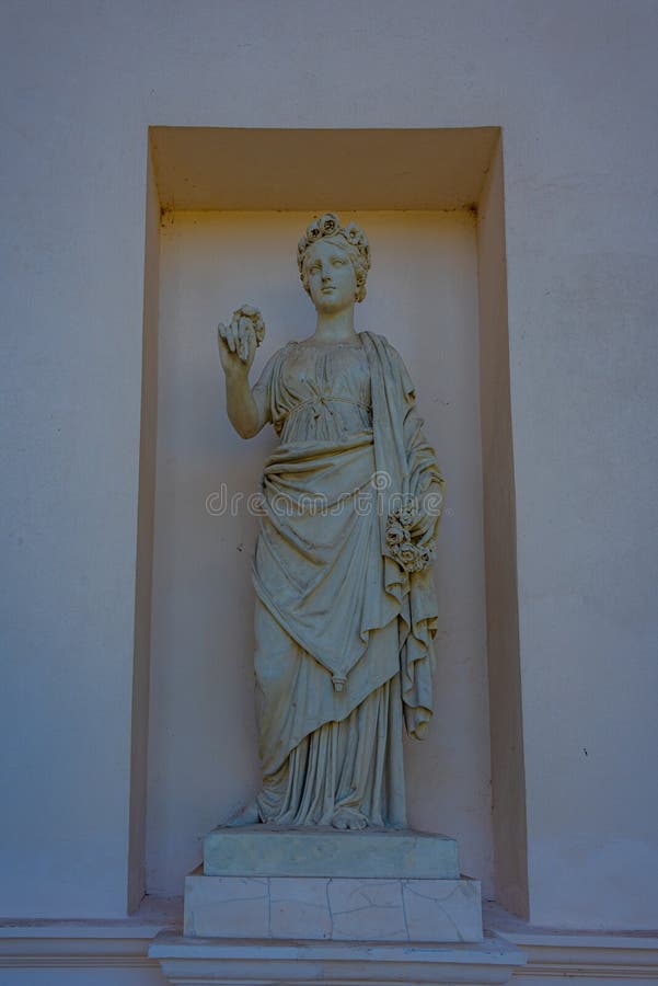 Valtice, Czech Republic, July 6, 2024: Temple of the Three Grace ...