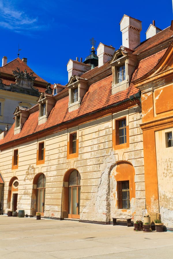 Valtice palace stock image. Image of court, monument - 25115145
