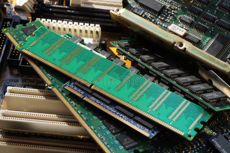 Electronic Components, Pc Components: Motherboards, Disks, RAM M Stock ...