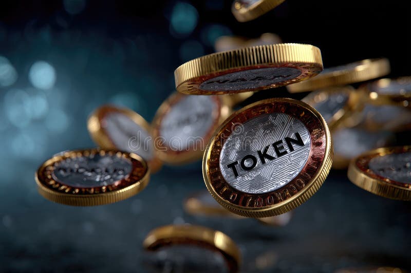 Valuable Token: Individual Asset, Digital Symbol, Encrypted Code ...