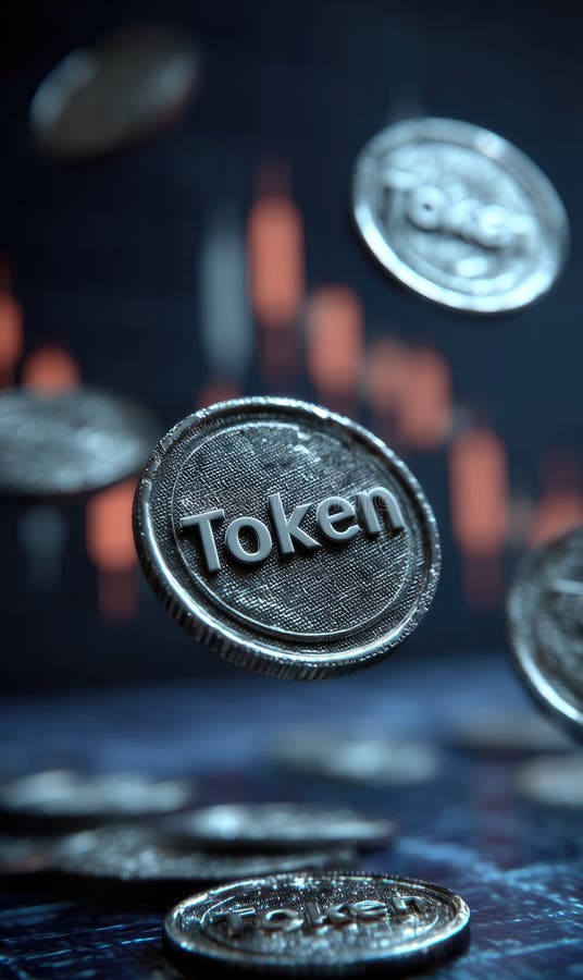 Valuable Token: Individual Asset, Digital Symbol, Encrypted Code, Unique Marker, Virtual Item ...