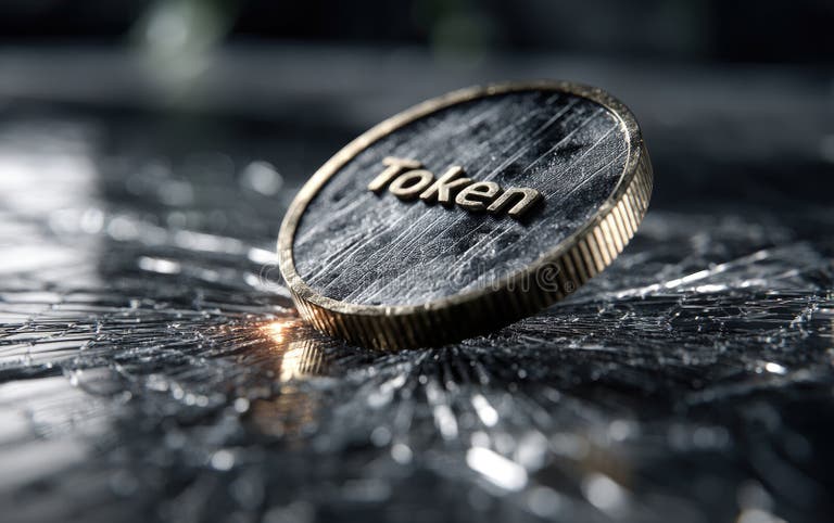 Valuable Token: Individual Asset, Digital Symbol, Encrypted Code ...