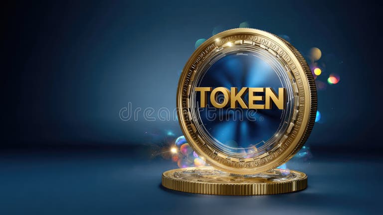 Valuable Token: Individual Asset, Digital Symbol, Encrypted Code ...