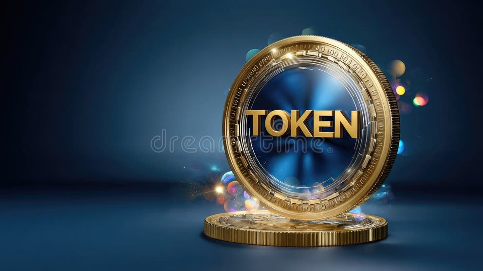 Valuable Token: Individual Asset, Digital Symbol, Encrypted Code ...