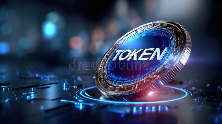 Valuable Token: Individual Asset, Digital Symbol, Encrypted Code ...