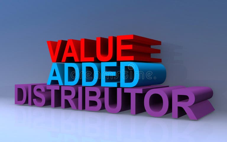 Value added distributor stock illustration. Illustration of program ...
