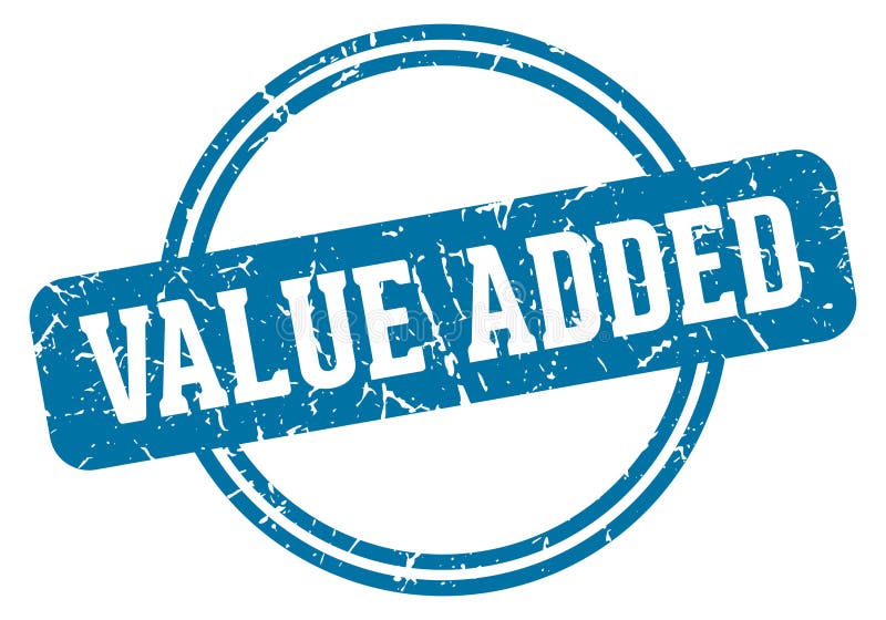Value added stamp stock vector. Illustration of rubber - 360710499