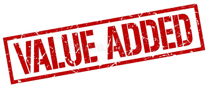 Value added stamp stock vector. Illustration of sign - 122004616