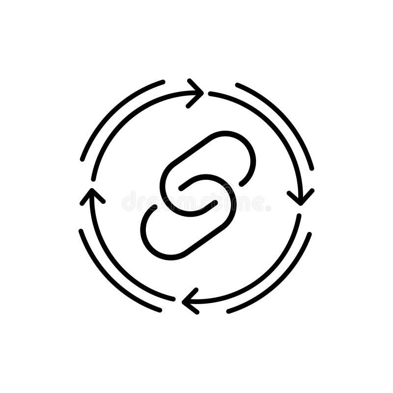 Value Chain Vector Solid Icon Style Illustration. EPS 10 File Stock Vector - Illustration of ...