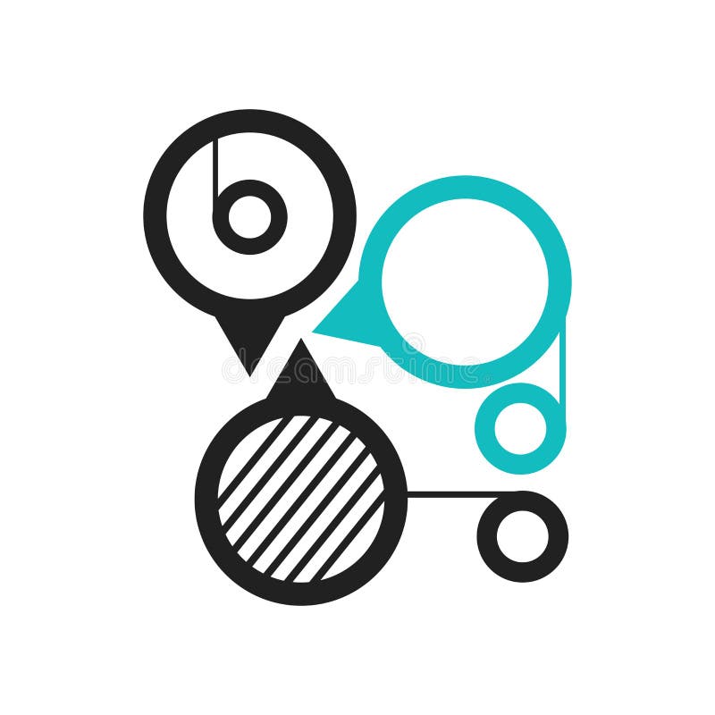 Value Chart Icon Vector Sign and Symbol Isolated on White Background ...