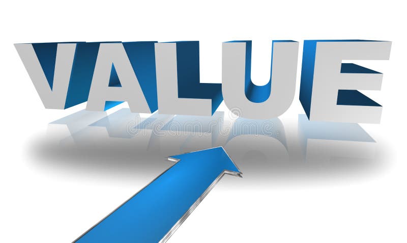 Value graphic stock illustration. Illustration of direction - 100327567