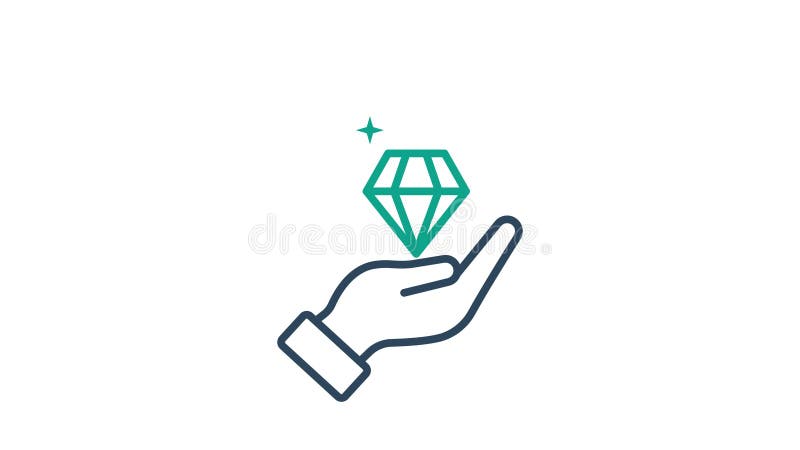 Value Icon Animated. Alpha Channel, Transparent Background Stock ...
