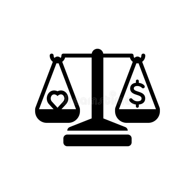 Value and cost balance stock illustration. Illustration of competitive ...