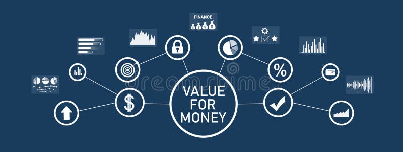 Value for money. Business stock illustration. Illustration of ...