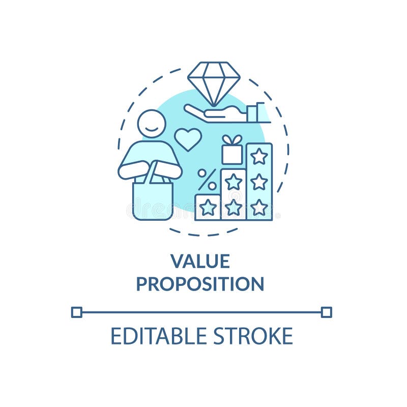 Value Proposition Blue Concept Icon Stock Vector - Illustration of type ... Value Proposition Blue Concept Icon Stock Vector - Illustration of type ...