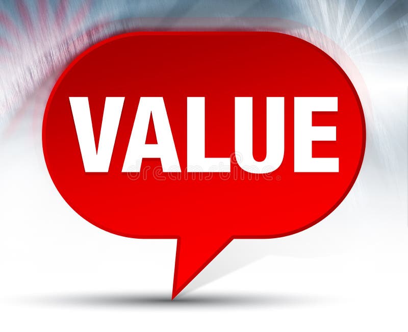 Value Red Bubble Background Stock Illustration - Illustration of ...