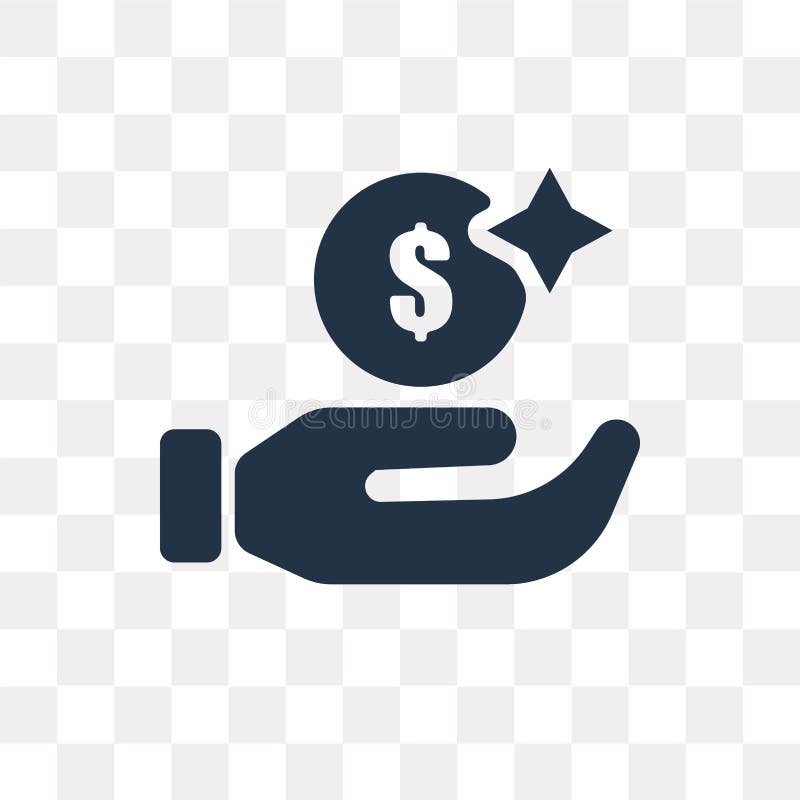 Value Vector Icon Isolated on Transparent Background, Linear Val Stock ...