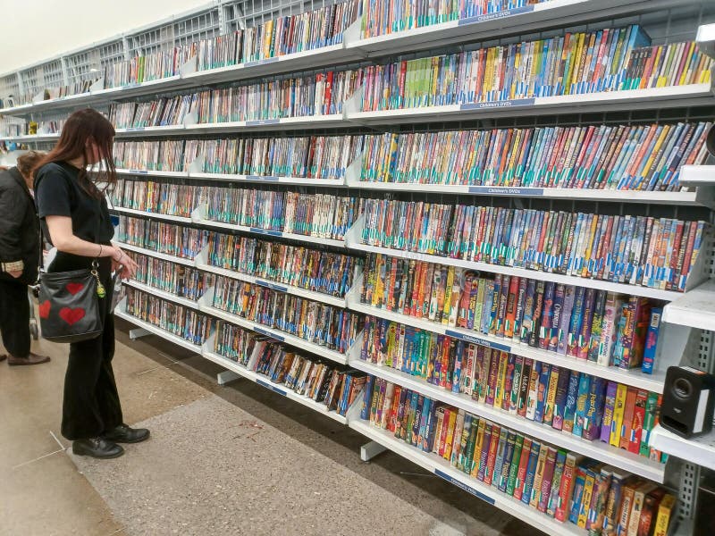 Value Village Second Hand Store Editorial Image - Image of book ...