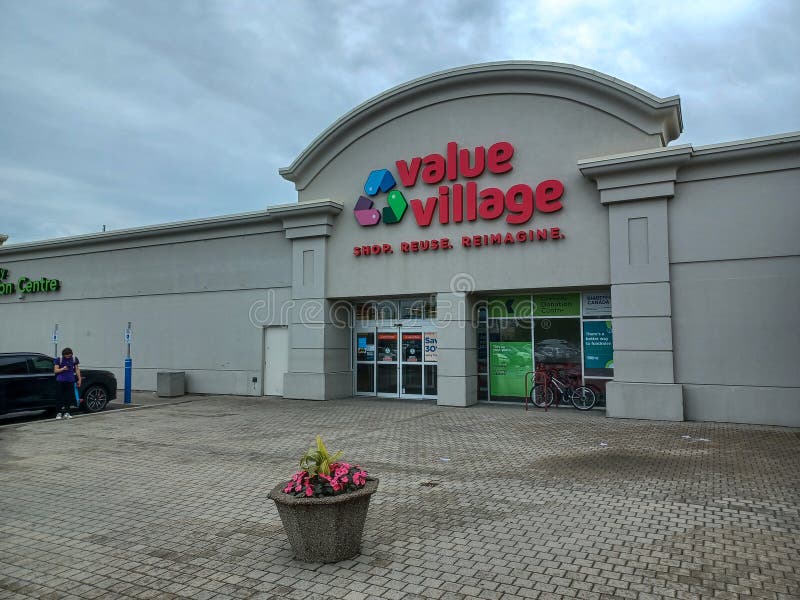 Value Village store sign editorial image. Image of clothing - 353251355