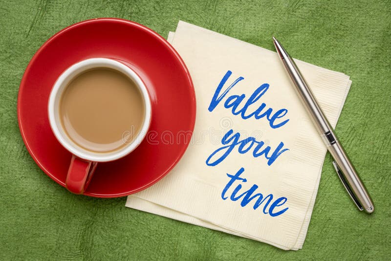 Time is Your Most Valuable Asset Stock Photo - Image of note, paper ...