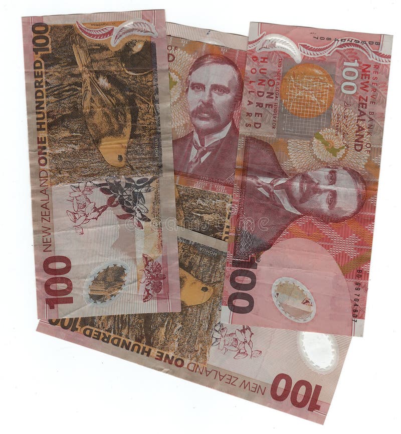 Nya Zeeland hundra dollar fotografering för bildbyråer. Bild av skugga ...